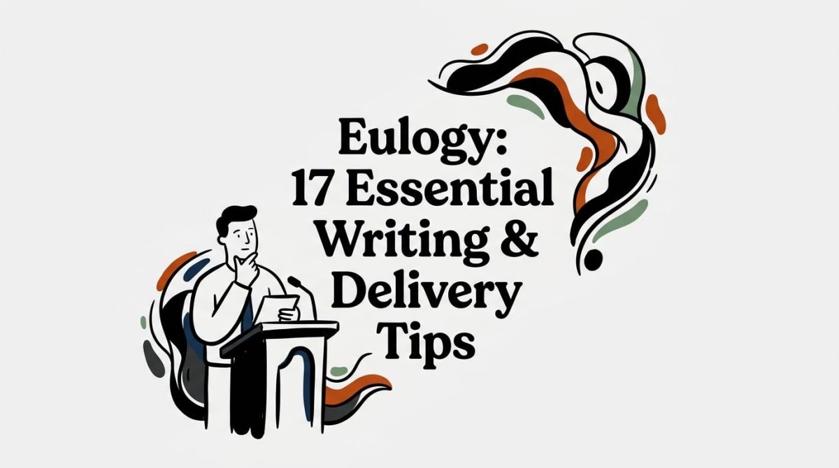 Eulogy: 17 Essential Writing & Delivery Tips (2026 Guide) - Eulogy ...