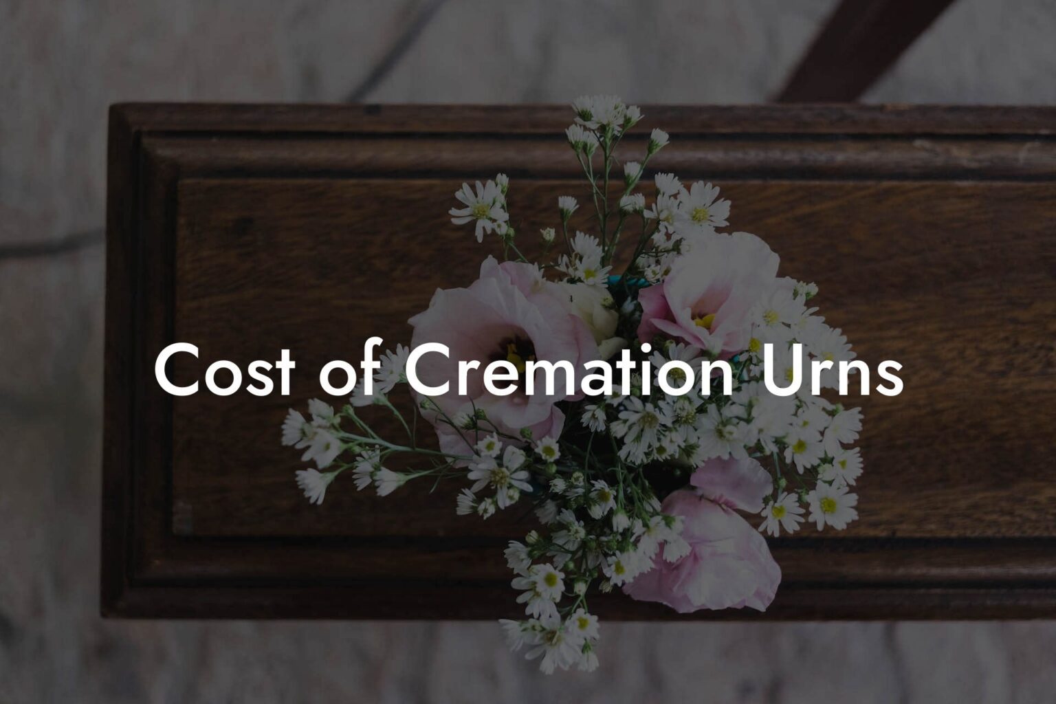 Cost of Cremation Urns - Eulogy Assistant