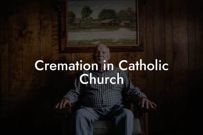 Cremation in Catholic Church - Eulogy Assistant Cremation in Catholic Church - Eulogy Assistant