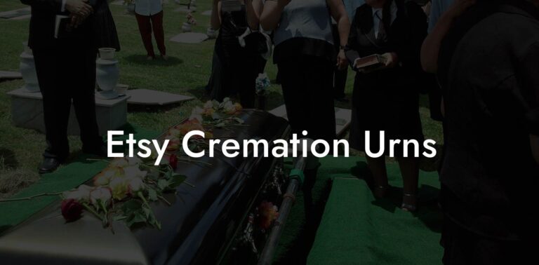 Etsy Cremation Urns - Eulogy Assistant
