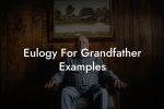 Eulogy For Grandfather Examples - Eulogy Assistant