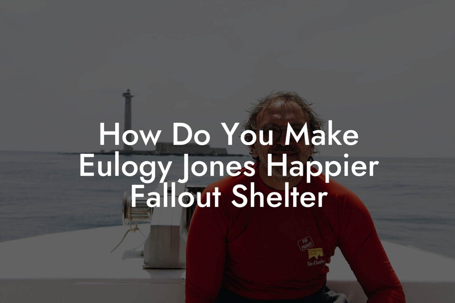 How Do You Make Eulogy Jones Happier Fallout Shelter - Eulogy Assistant