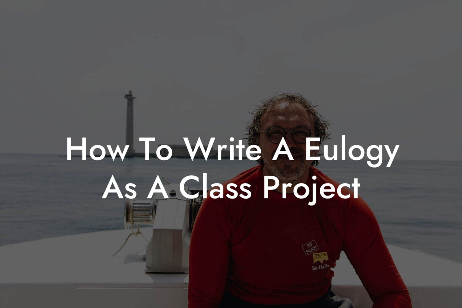 How To Write A Eulogy As A Class Project - Eulogy Assistant