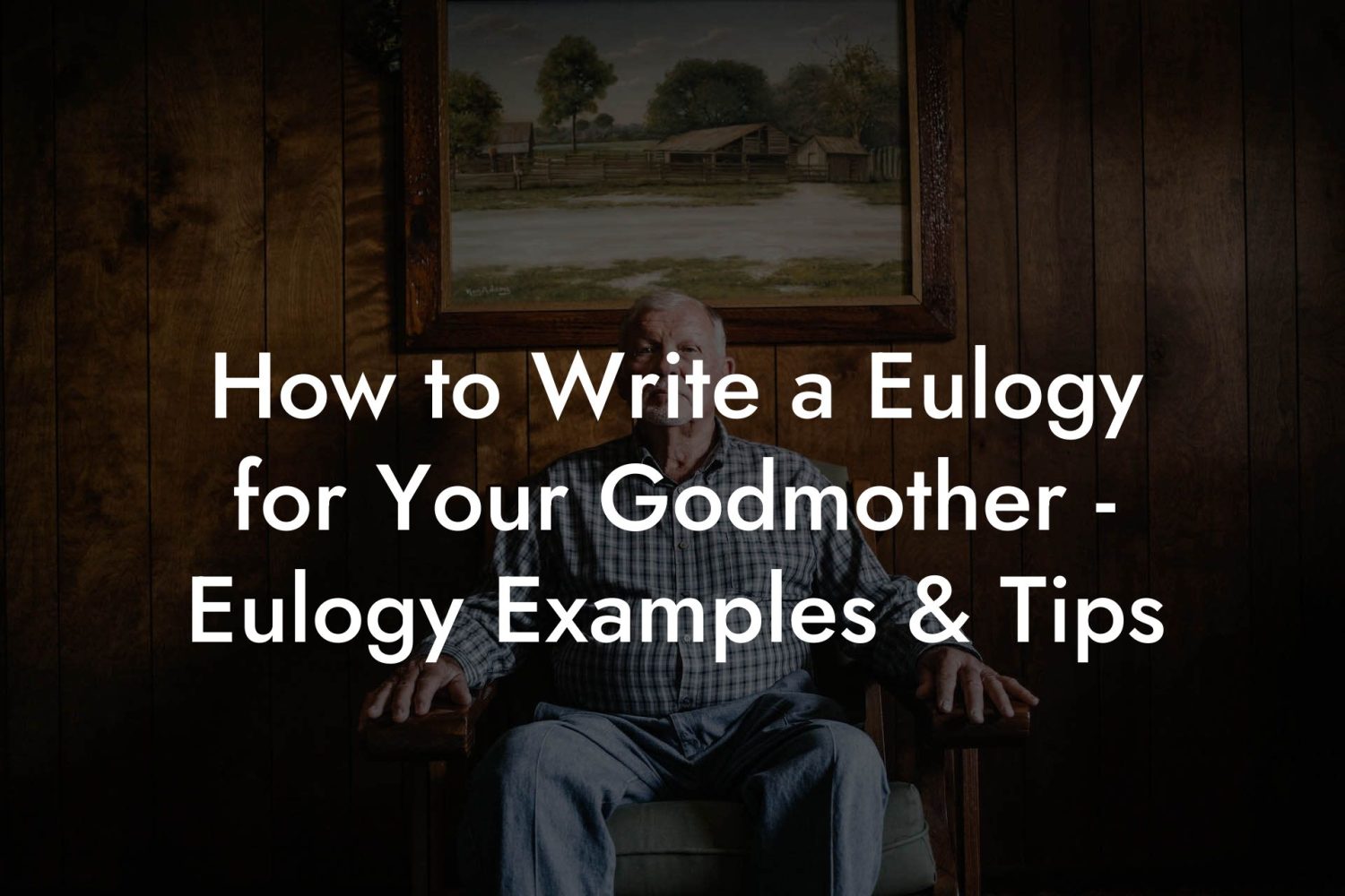 How to Write a Eulogy for Your Godmother - Eulogy Examples & Tips ...
