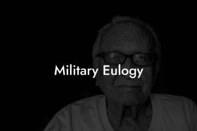 Military Eulogy - Eulogy Assistant